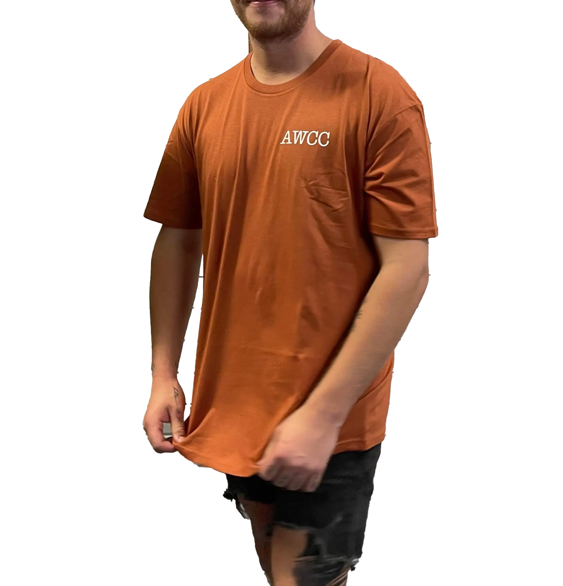 The Straya T-Shirt in Copper by Aus Wild Clothing Co